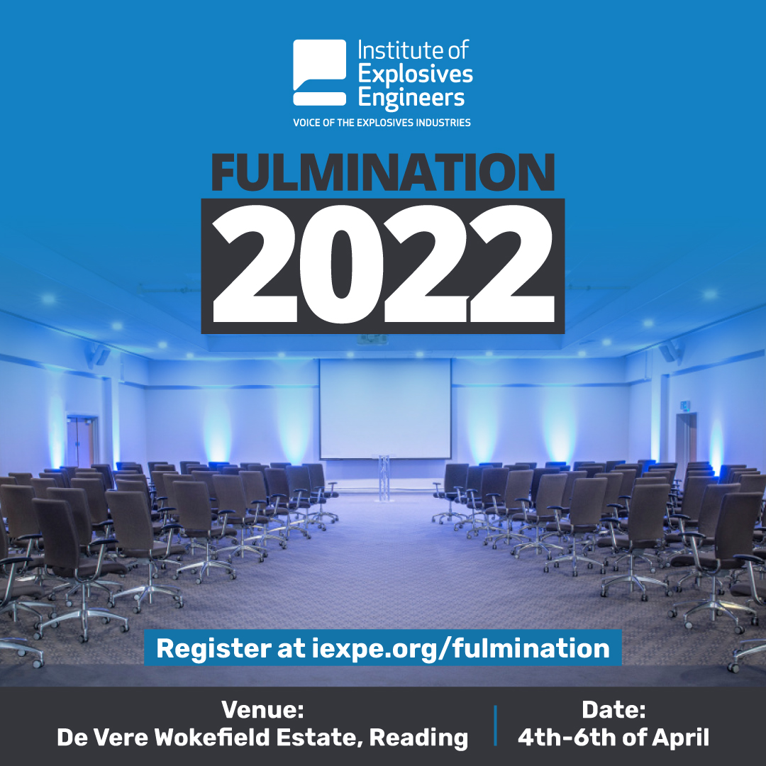 Become a Sponsor! Fulmination 2022 | Institute of Explosive Engineers